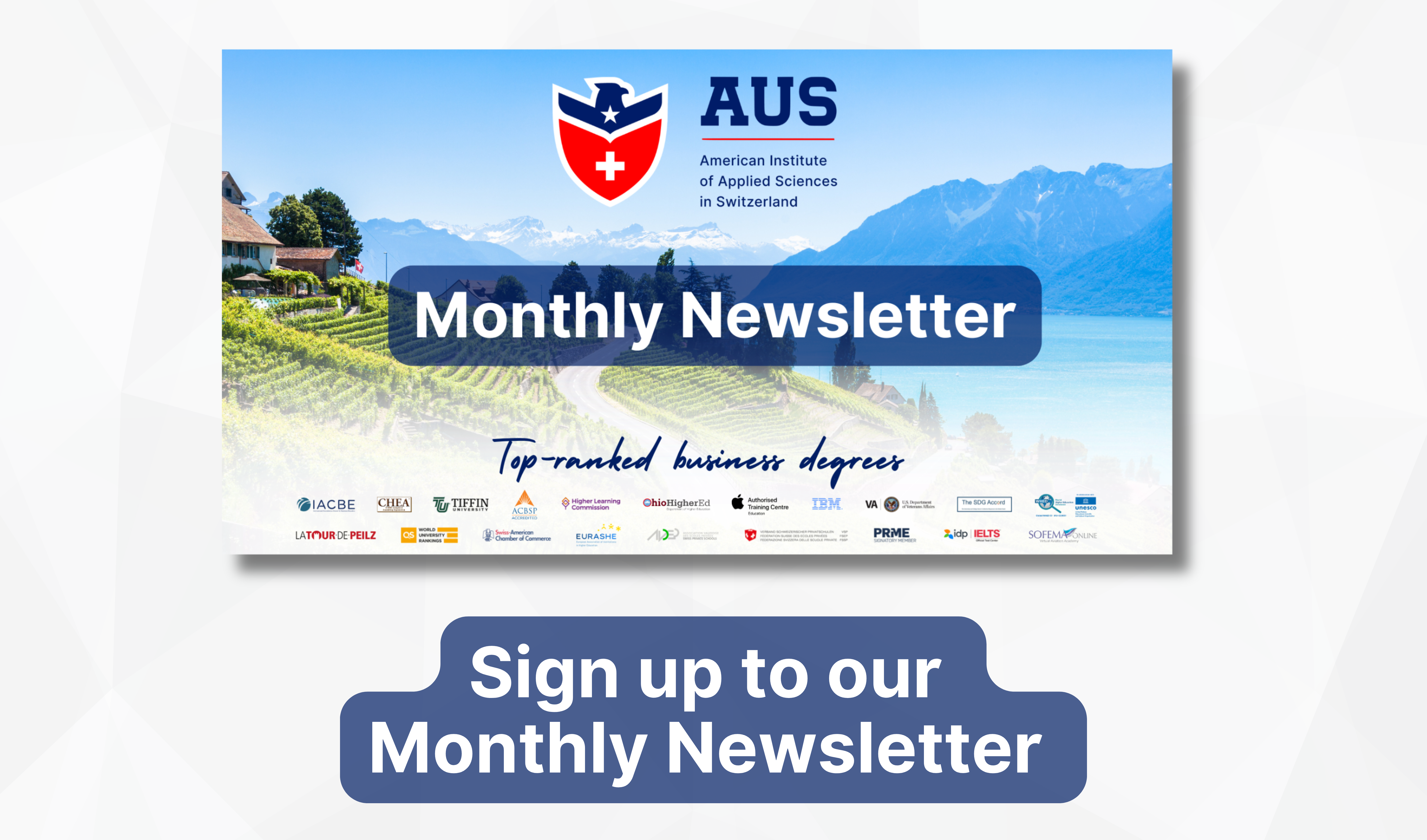 Sign up to the AUS monthly newsletter
